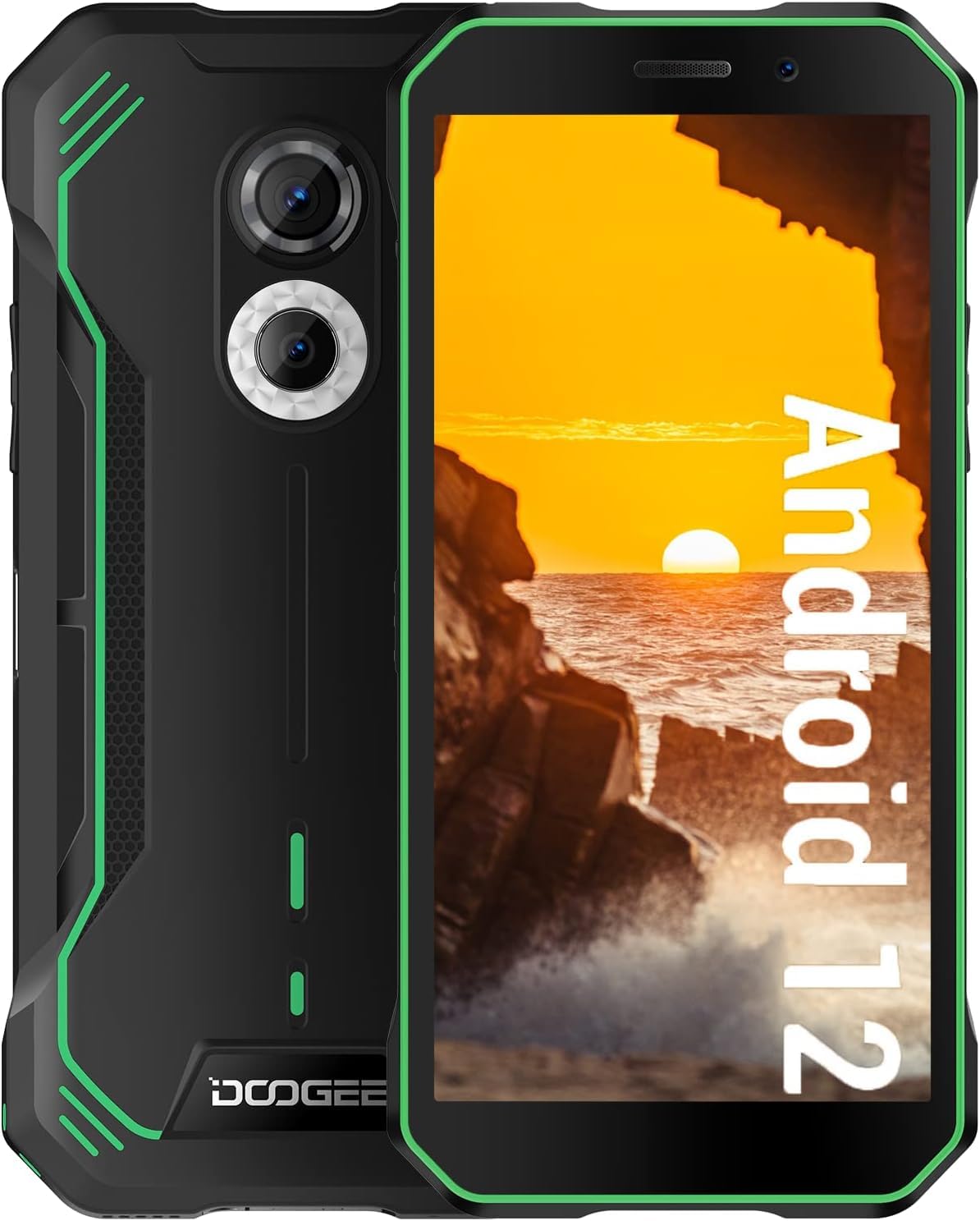 DOOGEE S51 Rugged Smartphone Android 12 (2023), 4GB + 64GB/512GB Rugged ...