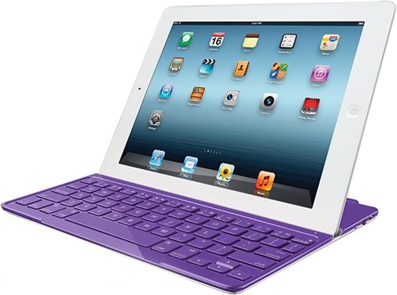 Amazon.com: Logitech Ultrathin Keyboard Cover Purple for iPad 2 and ...