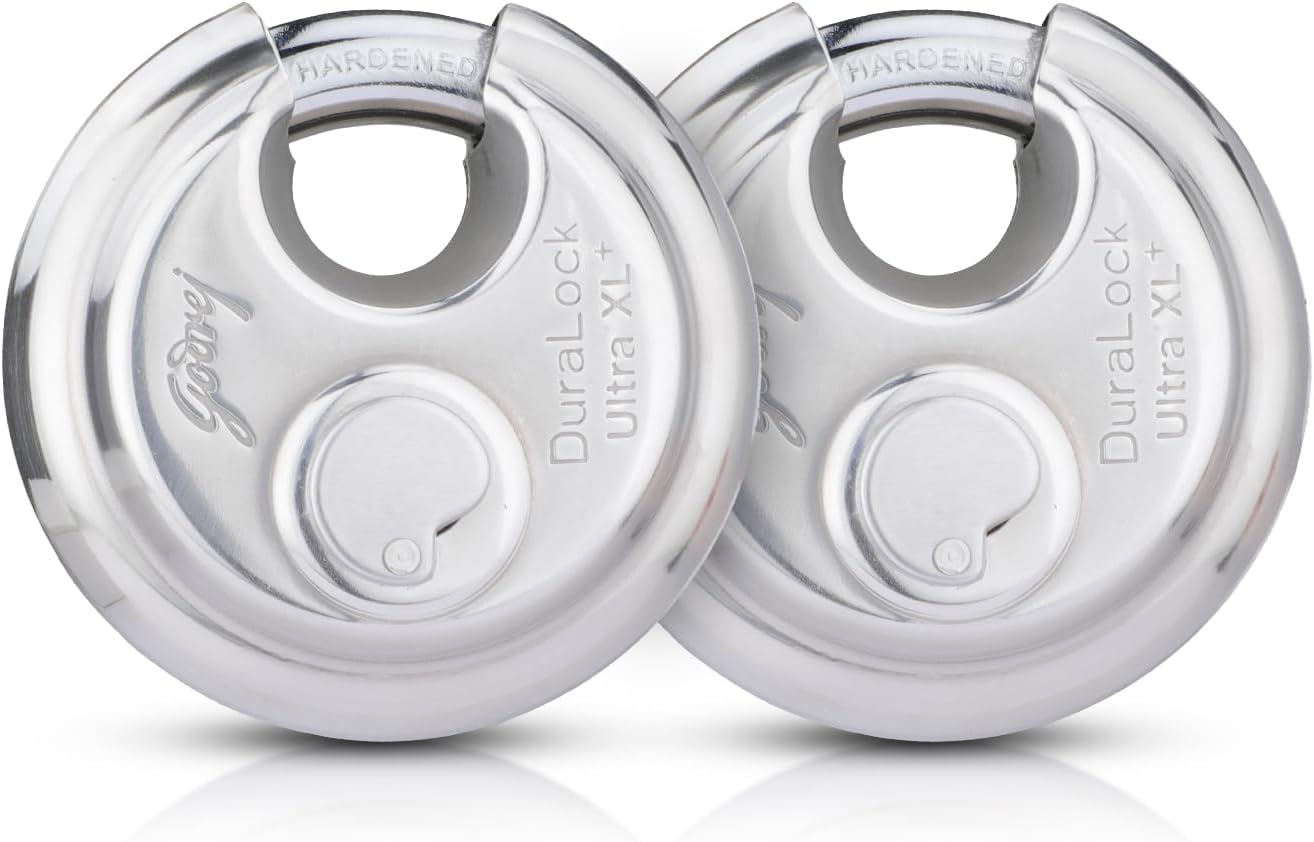 Laser Hardened Lock (90 MM) Disc Lock Laser Stainless Steel Ultra Disk ...