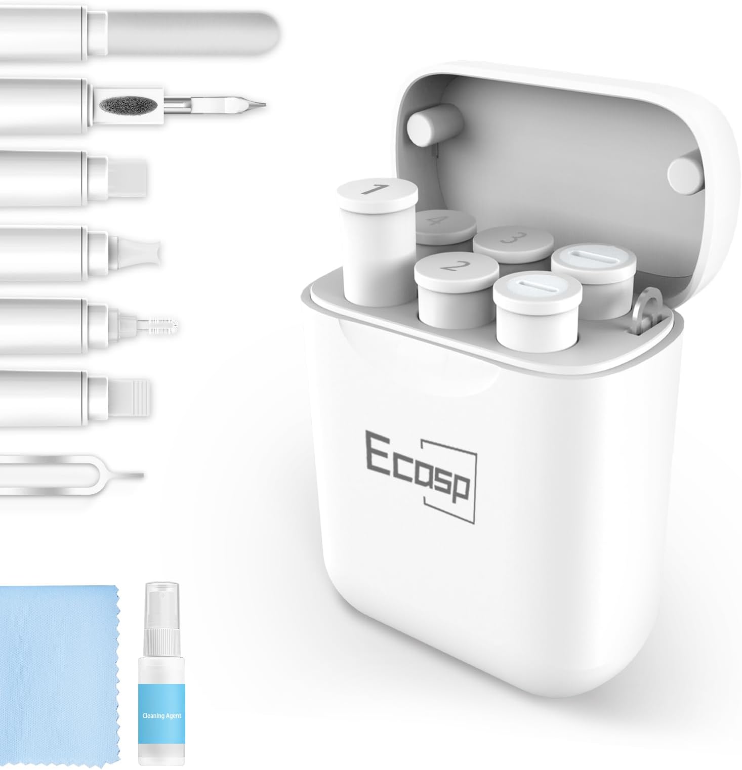 Amazon.com: Ecasp Phone Cleaning Kit,Multitool AirPod Cleaner Kit,Cell ...