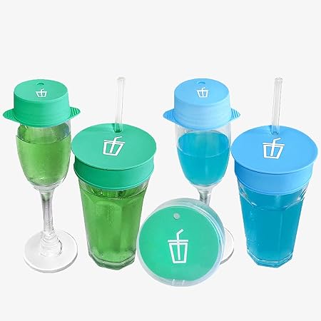 Amazon.com: MY CUP COVER Drink Protection Cap (3 Pack) - The Original ...
