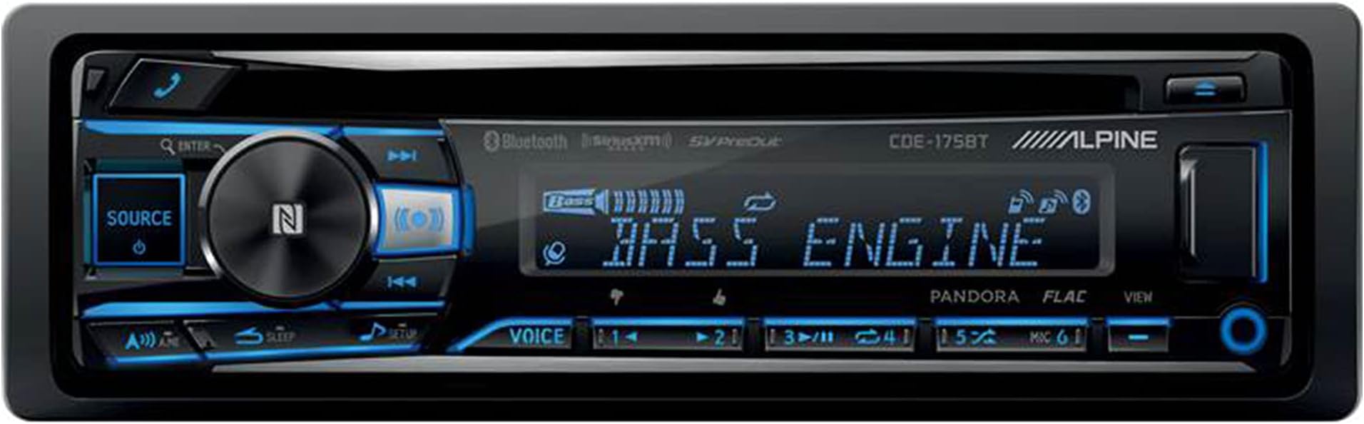 Amazon.com: Alpine CDE-175BT Bluetooth 1-DIN CD Receiver : Electronics