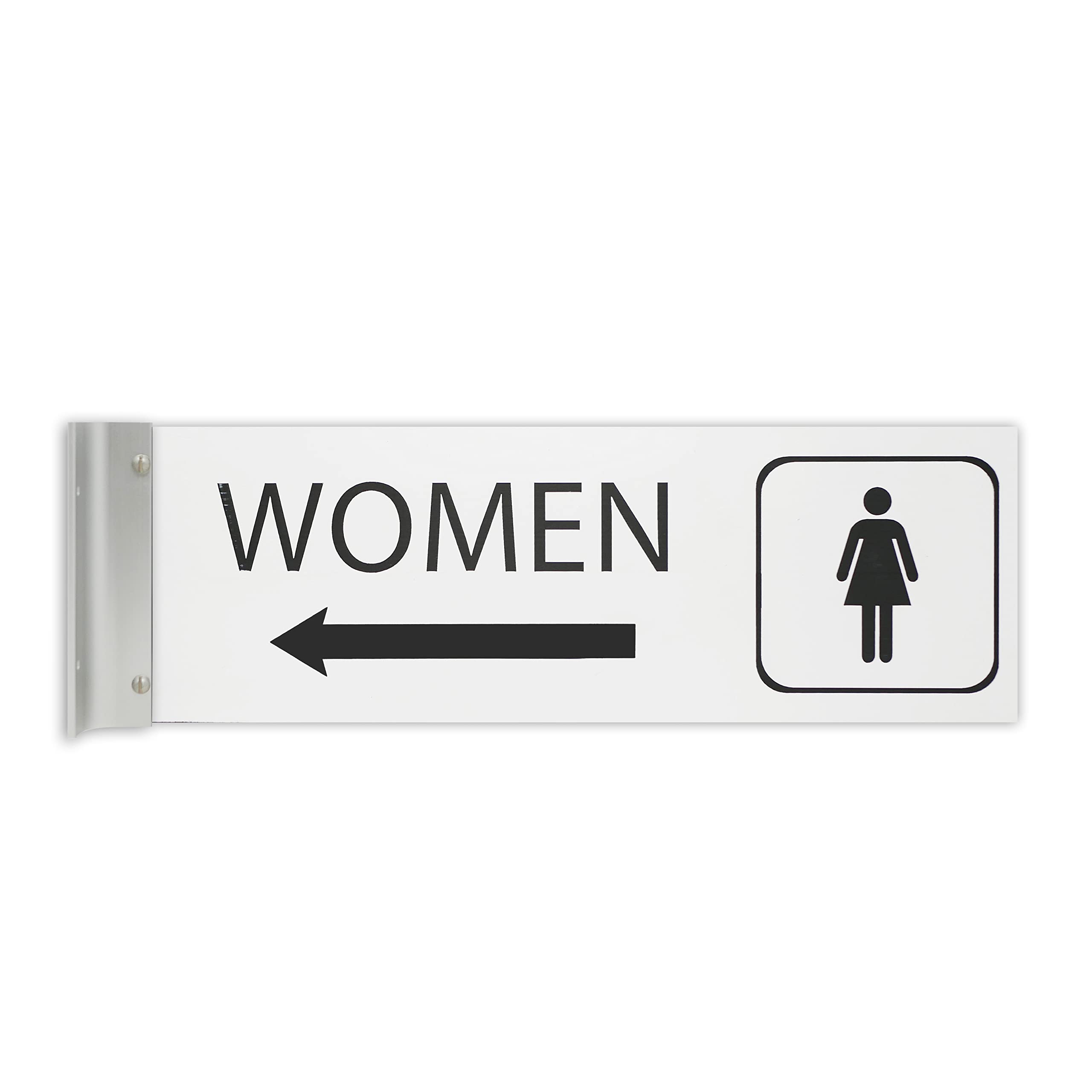 Amazon.com : ALPHA DOG SIGNS - Corridor Projecting Hallway Women's ...