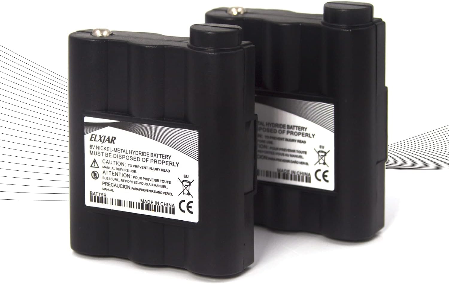 Amazon.com: Midland® – AVP17 Rechargeable Battery Packs for Midland ...