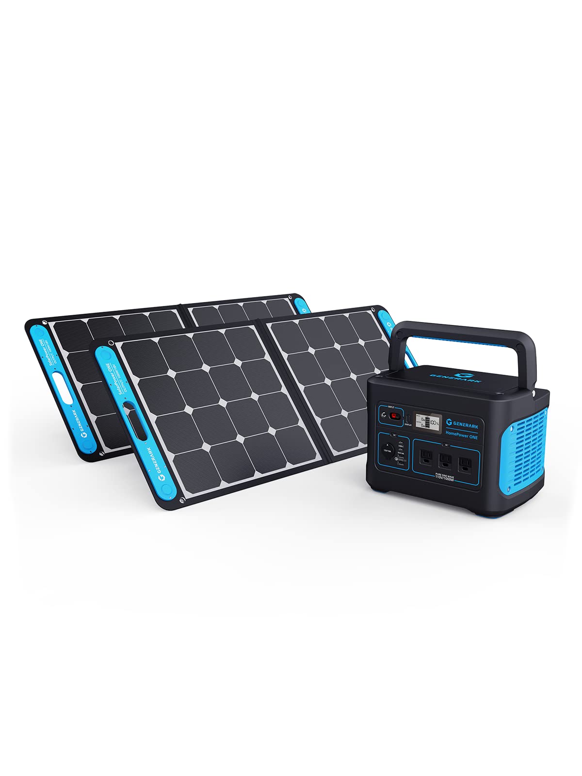 Buy Generark Solar Generator For Homes: Portable Power Station Backup ...