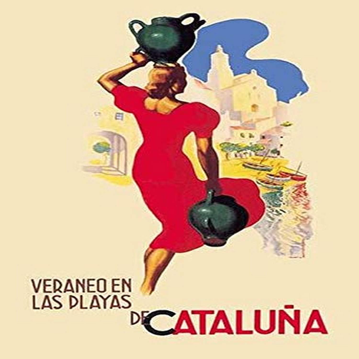 Amazon.com: Jose Morell (1899-1949) painted this travel poster of ...