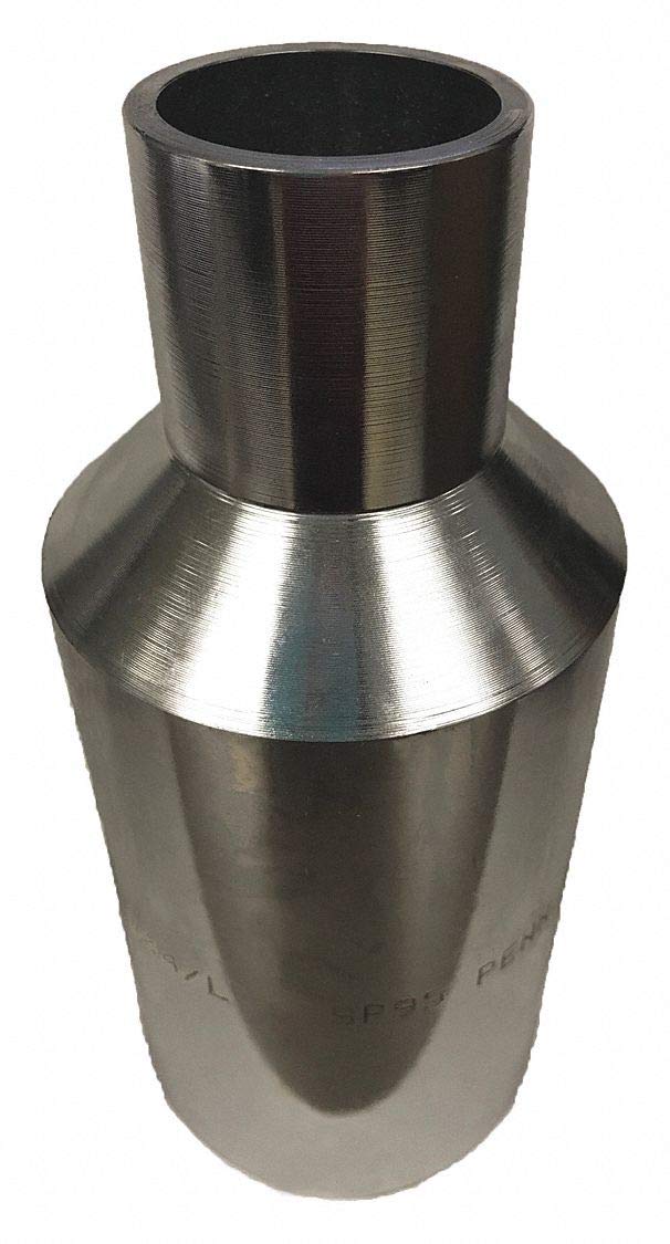 Penn Machine Works 316/316L Stainless Steel Swage Nipple, Plain, 1-1/2 ...