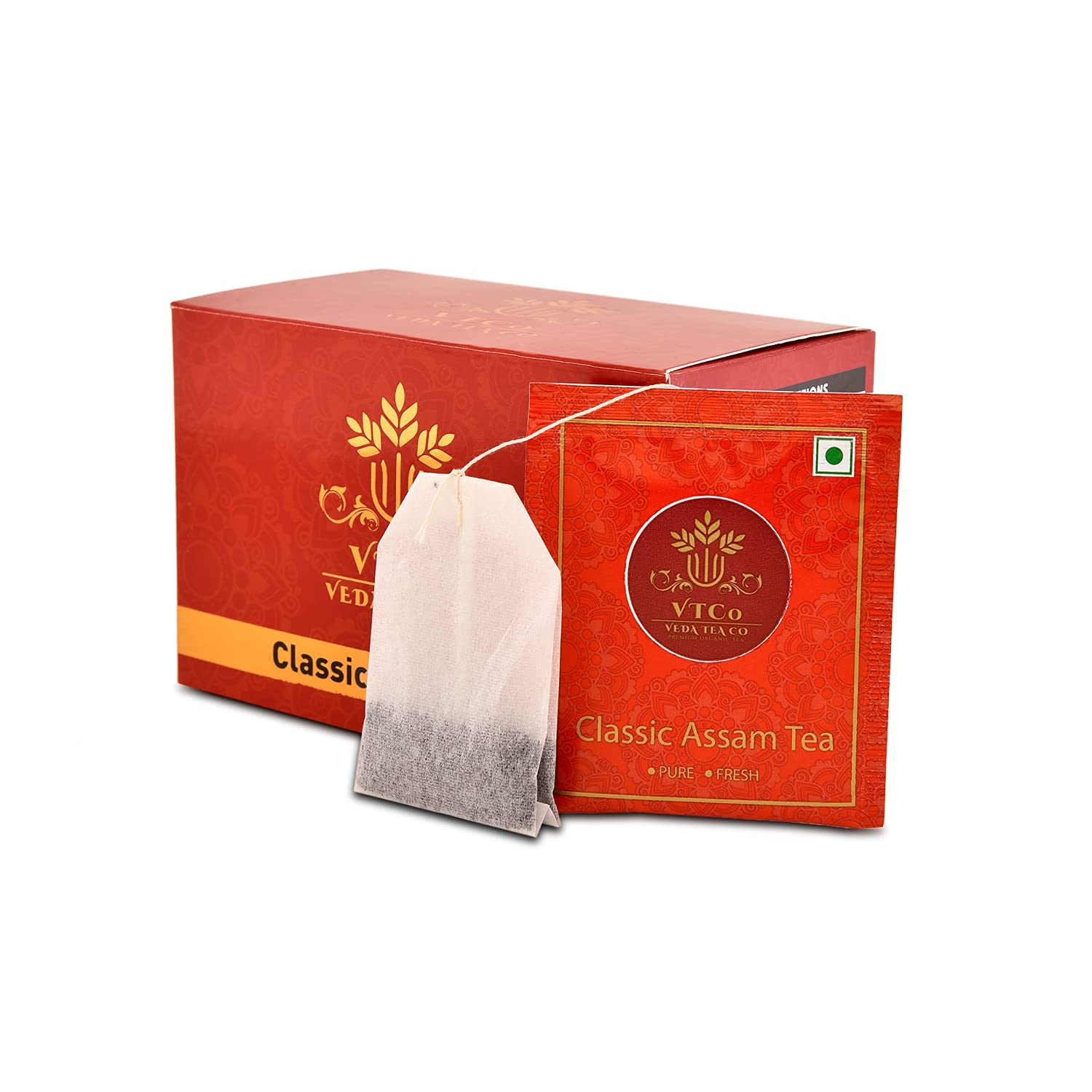 Veda Tea Co Natural Organic Tea For Healthy Skin, Weight Management ...
