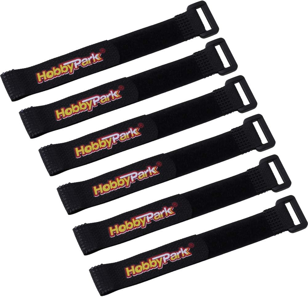Amazon.com: Hobbypark RC Battery Straps 16x200mm Cable Straps Reusable ...
