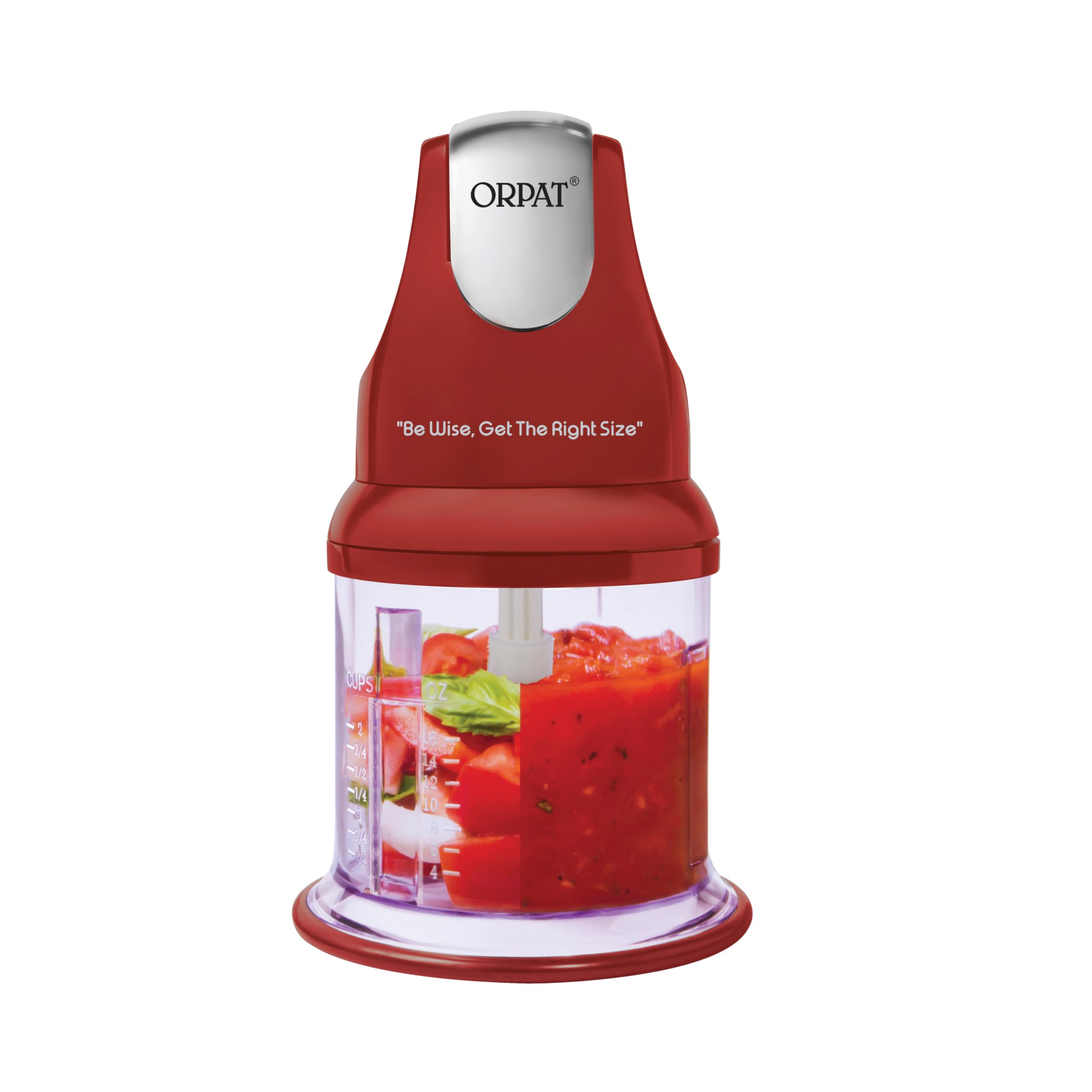 Buy Orpat 250 Watts Express Mini Chopper, Express Chopper-Red Online at ...