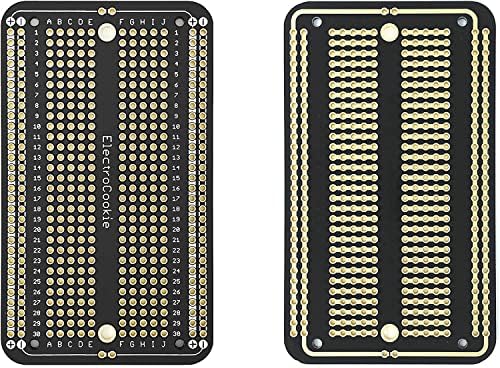 Amazon.com: ElectroCookie Mini PCB Prototype Board Solderable ...