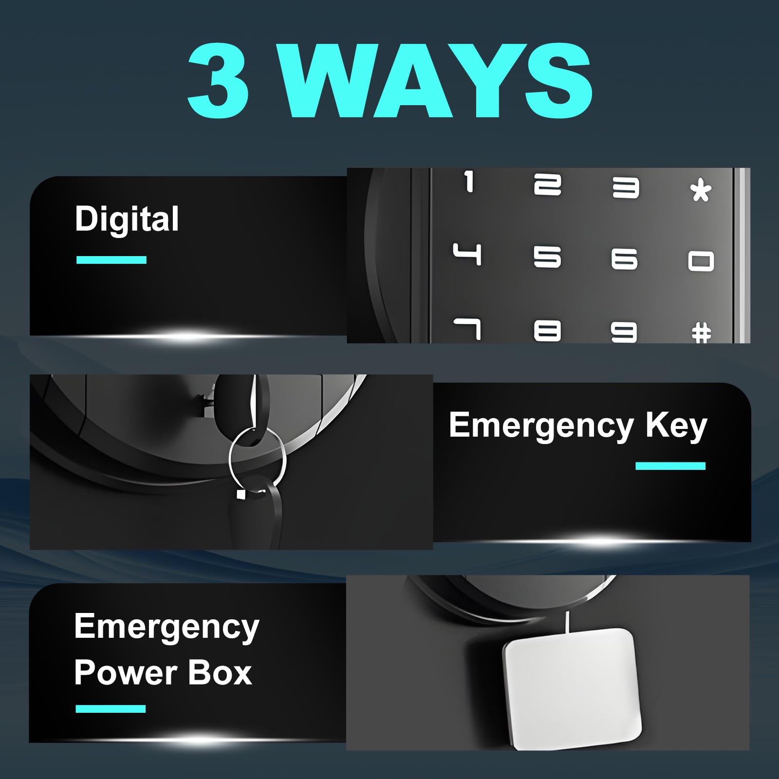 Snapklik.com : KARUIKEV 3-4 Long Rifle Gun Safe, Digital Keypad Large ...