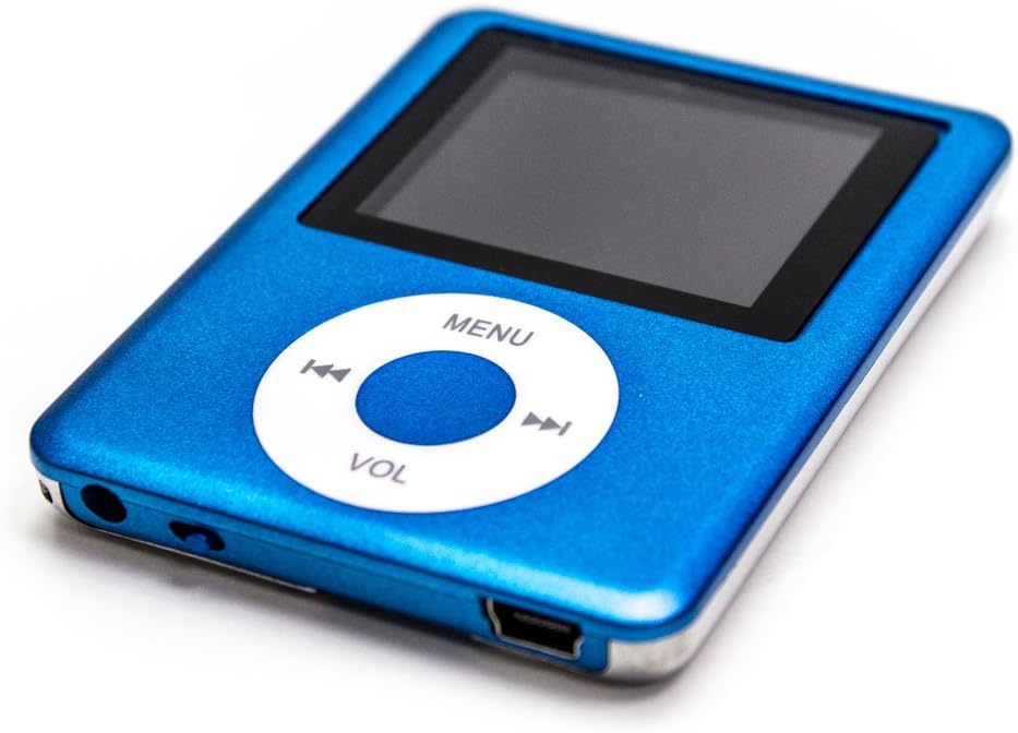 Reproductor MP4 Azul 4GB : Amazon.es: Electrónica