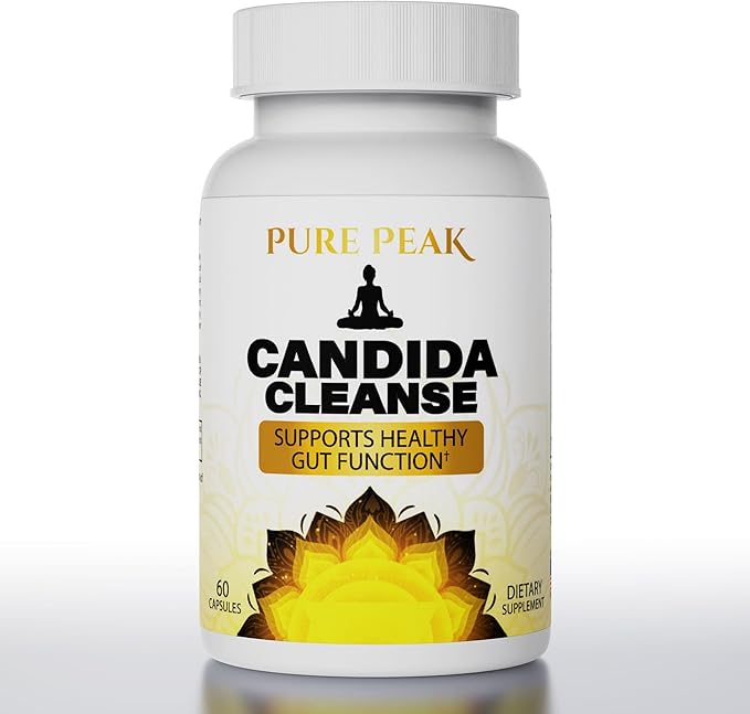 Amazon.com: Pure Peak Candida Cleanse - Gut & Colon Support (60 ...