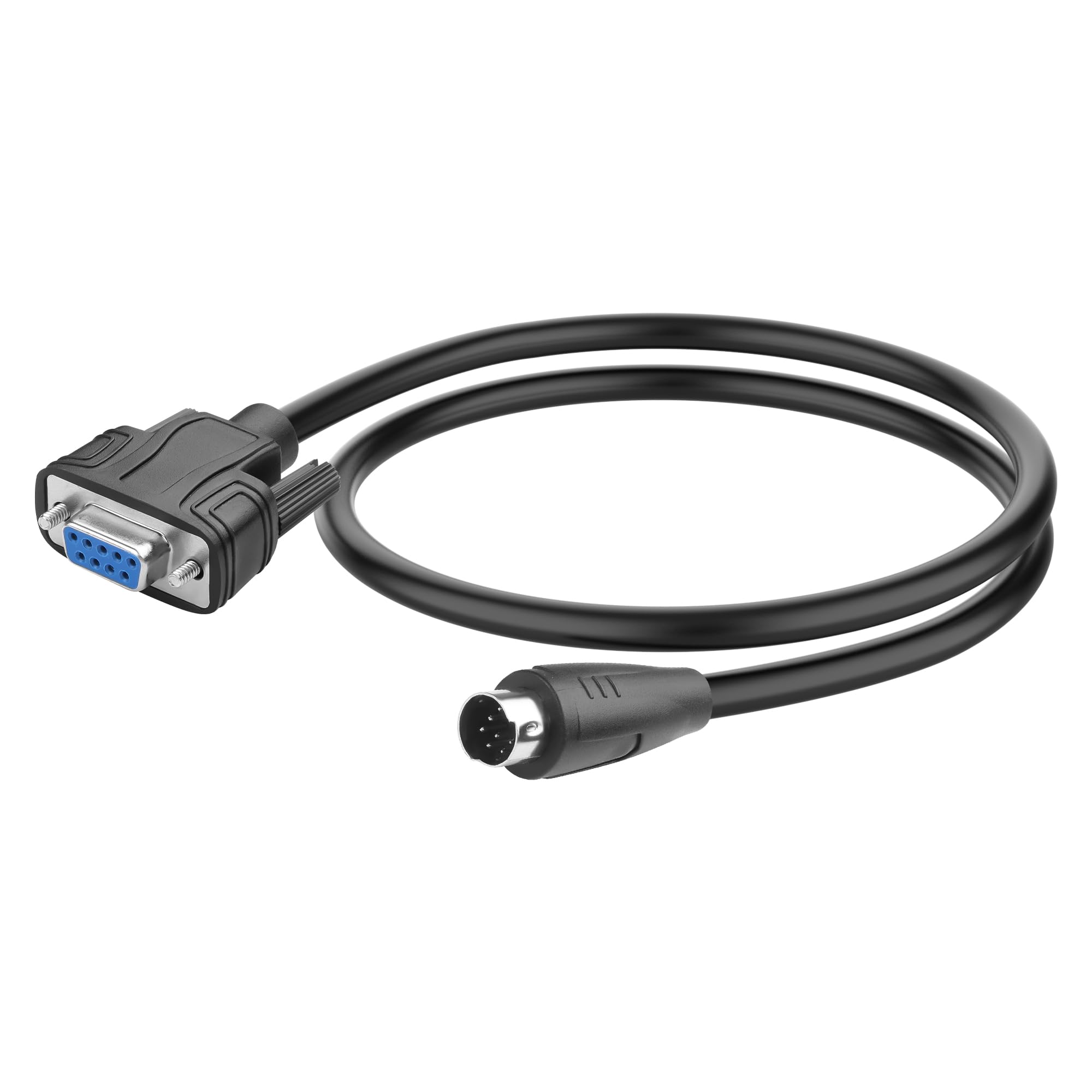 Amazon.com: JSADZKJ RS232 DB9 to Mini DIN 8-Pin Serial Cable, DB9 9-Pin ...