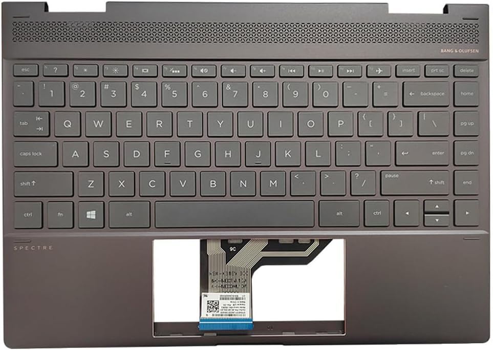 Amazon.com: Bayjebu - Piezas para HP Spectre x360 13-AE 13.3" Palmrest ...