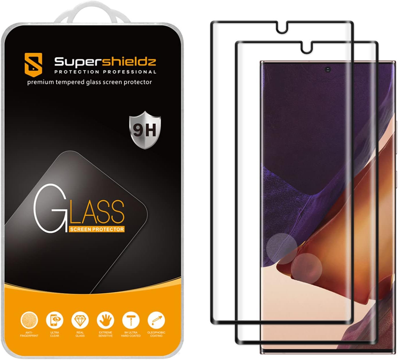 Amazon.com: Supershieldz (2 Pack) Designed for Samsung Galaxy (Note 20 ...
