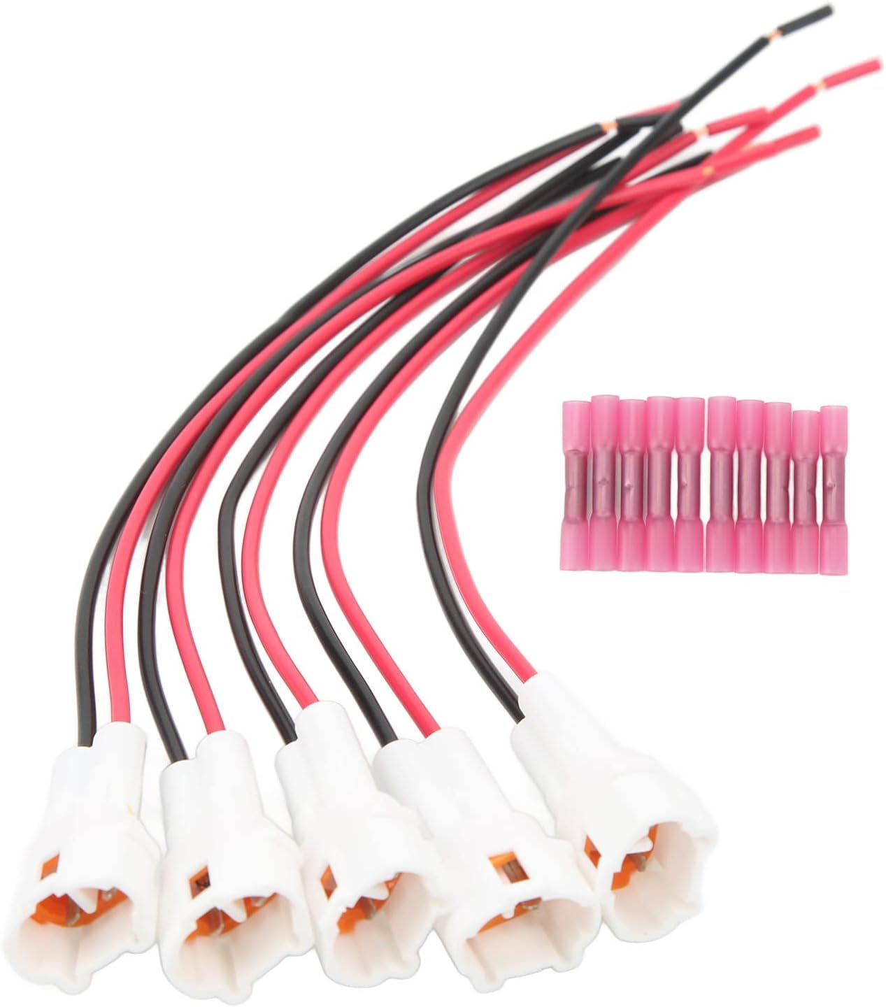 KIMISS 5Pcs Power Cord Kit, Power Connector Kit B4J H25B0 V0 00 for ...