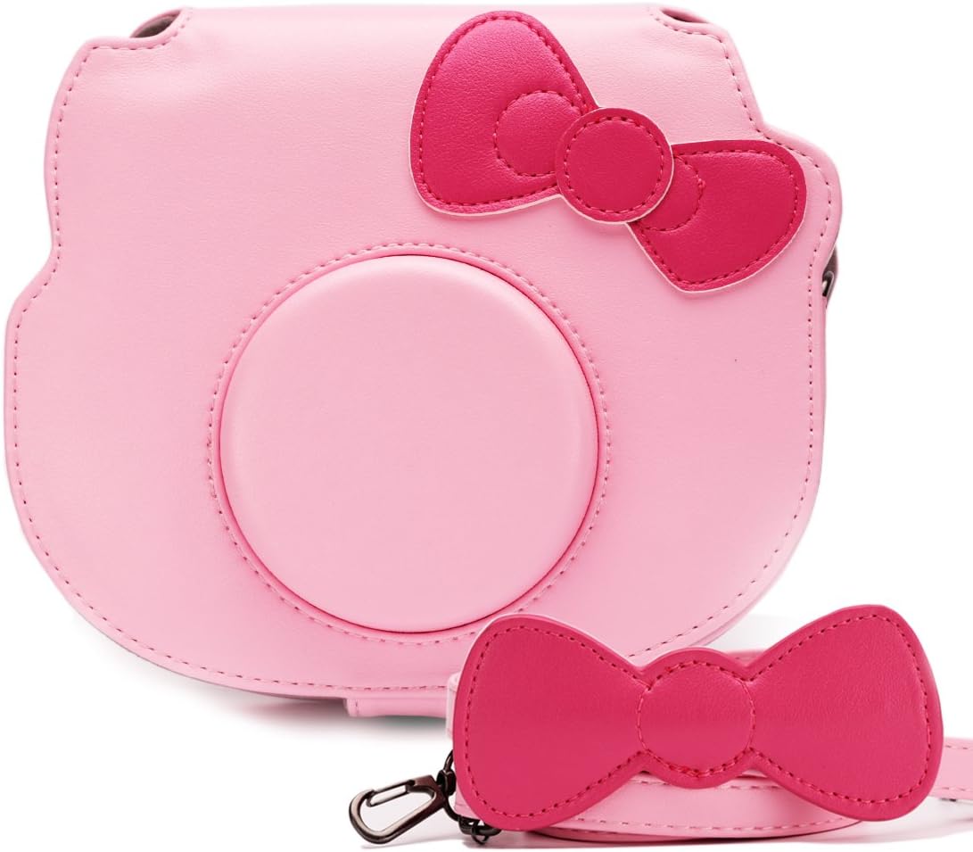 Amazon.com : HelloHelio Mini Hello Kitty Instant Camera Case for ...