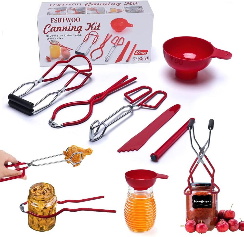 Amazon.com: Ball Preserving Starter Kit, 9-Piece, Clear: Home & Kitchen