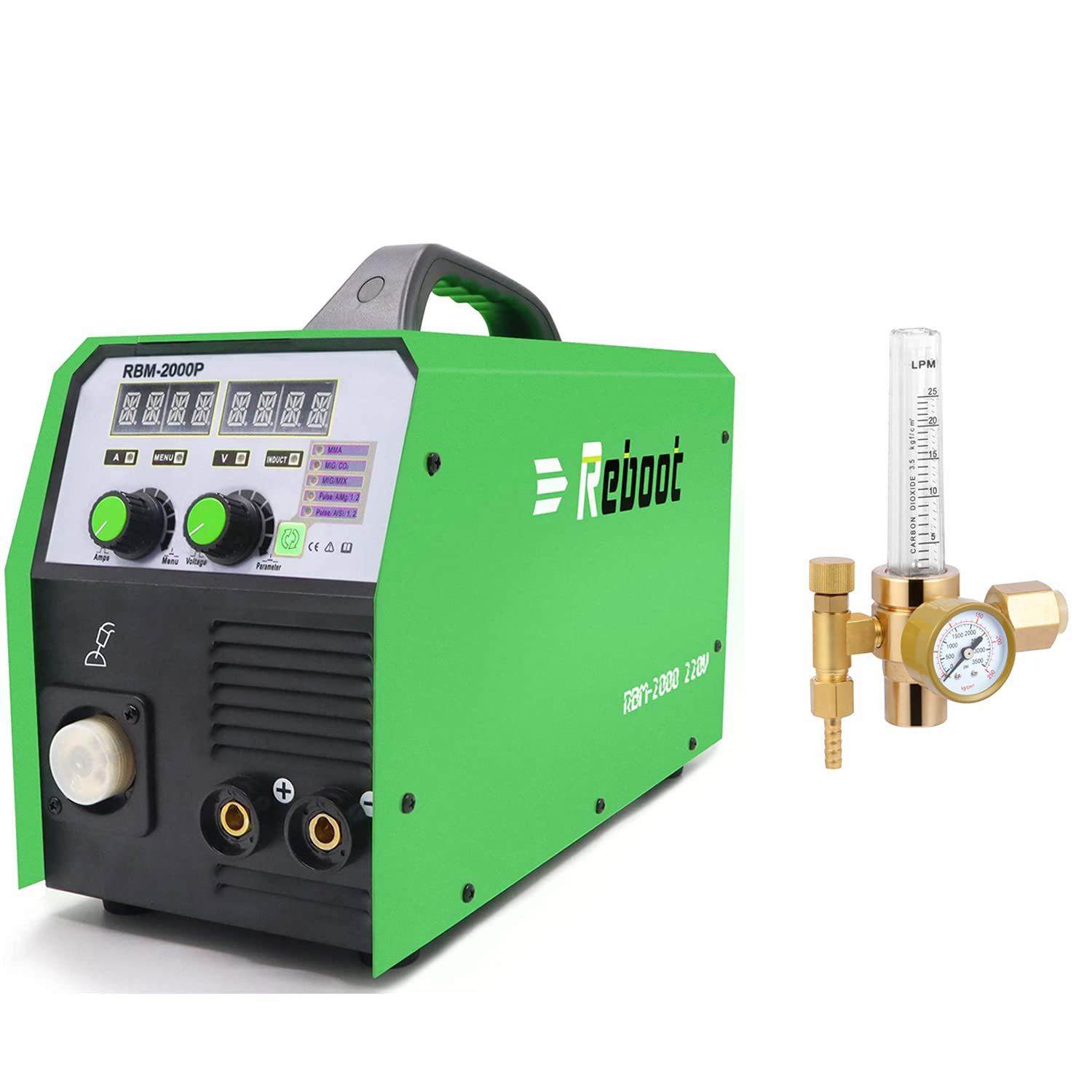 Buy Reboot Mig Welder Inverter Aluminum welding 2T/4T Pulse DSP Control ...