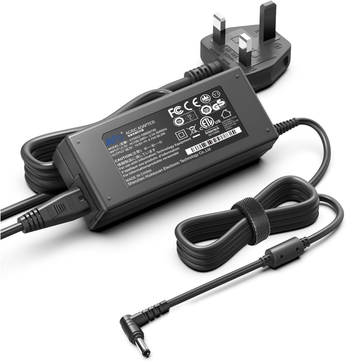 KFD 19V 4.74A 90W Power Supply Adapter for Intel NUC Mini PC 11 12 10 ...