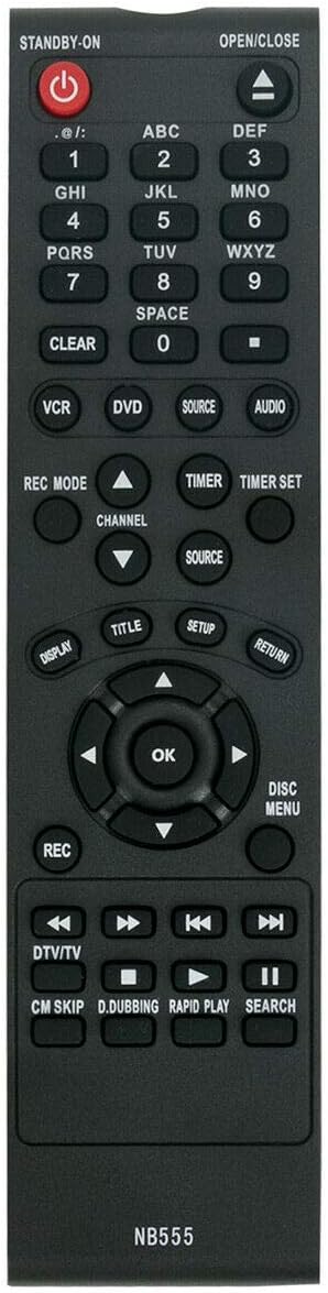 Amazon.com: New NB555 NB555UD Replace Remote for Magnavox ZV450MW8 ...