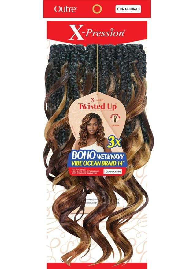 Amazon.com : Outre X-Pression - Twisted Up - Boho Wet & Wavy Vibe Ocean ...