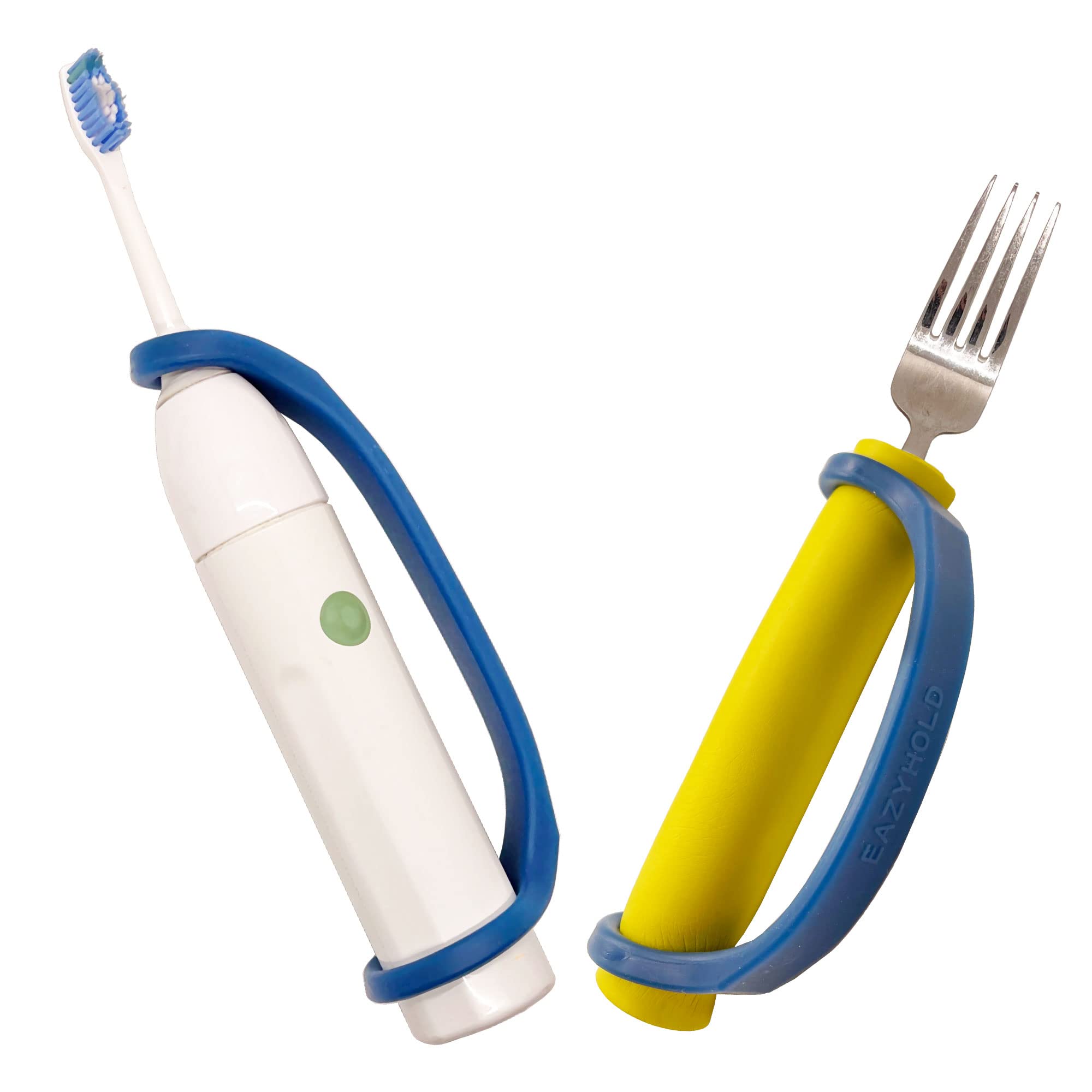 Amazon.com: EazyHold Navy Silicone Universal Cuff, Large to X-Large ...