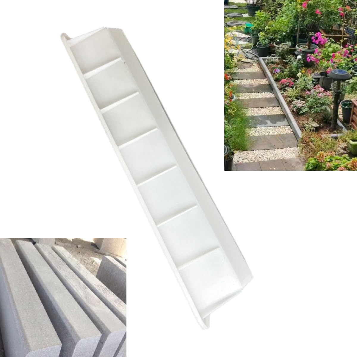 Concrete Mold Garden Border Garden Edging Fence Concrete Molds