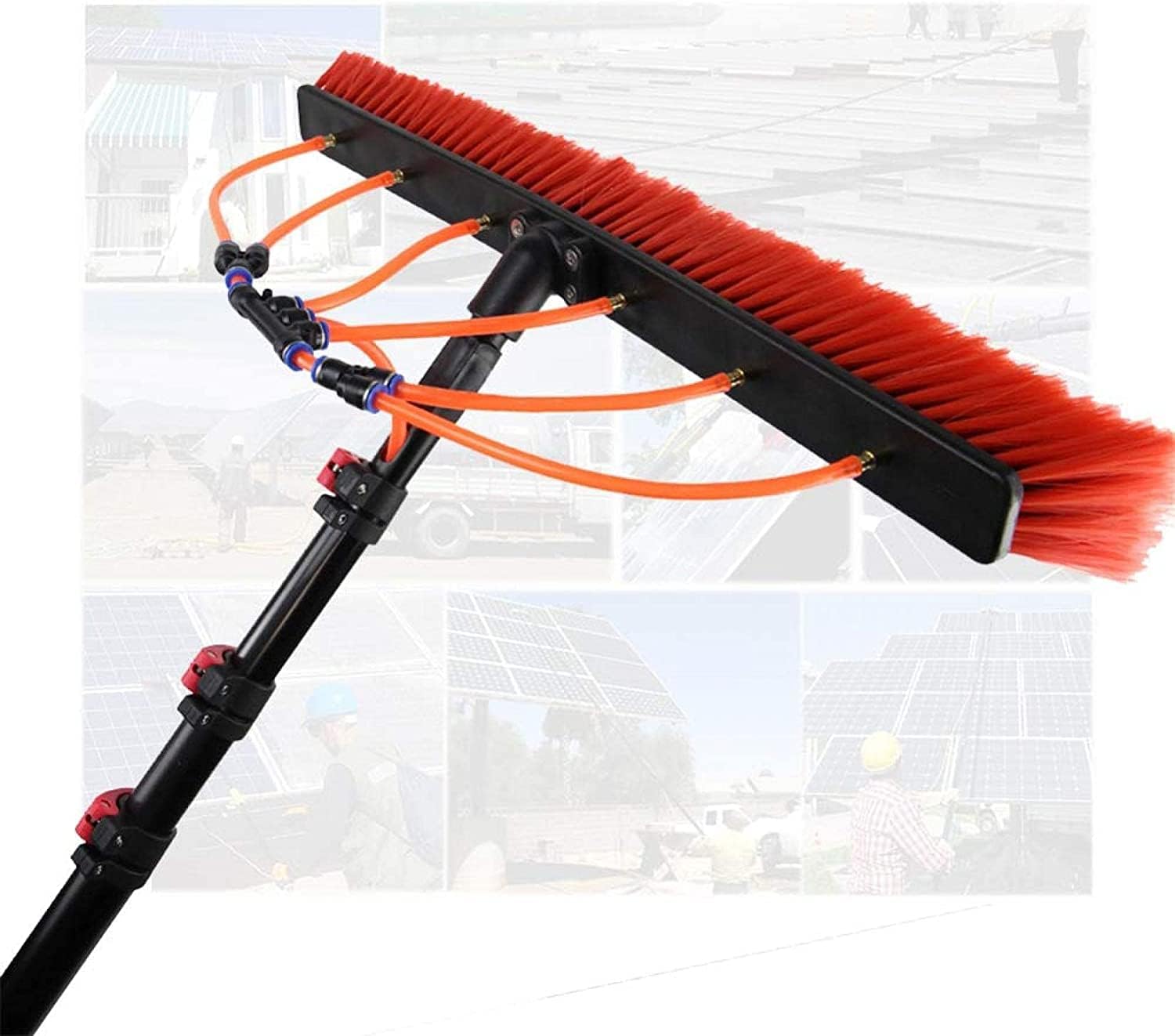 Amazon.com: Water Fed Pole Kit,Water Fed Brush Window Cleaning Brush ...