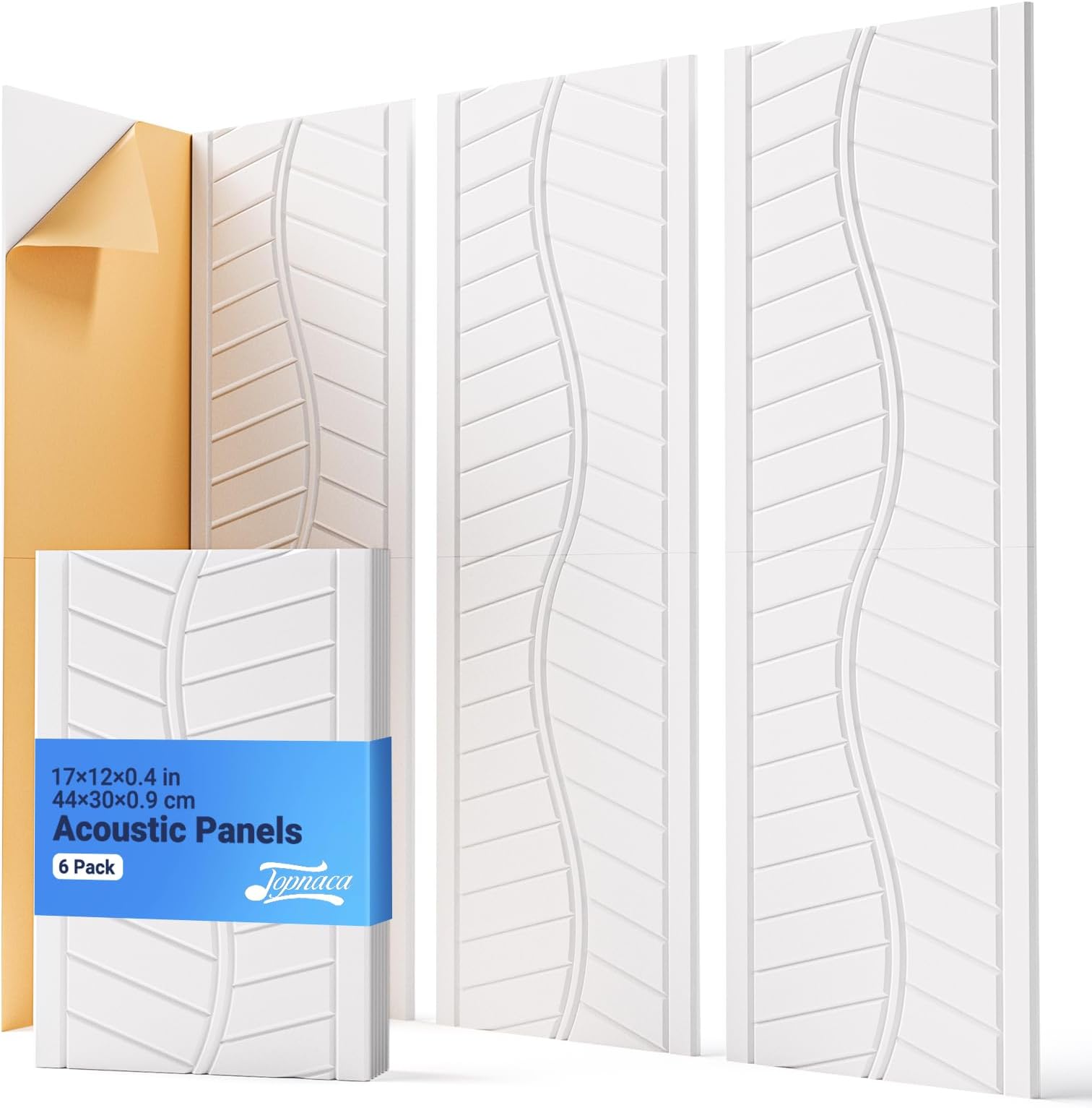 Amazon.com: BUBOS 6 Pack Large Acoustic Panels,72 x 48Inches Soundproof ...