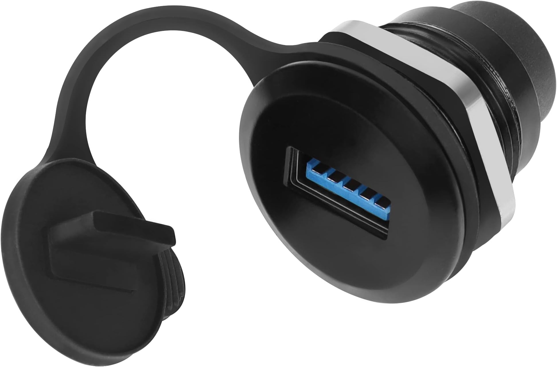 Amazon.com: QIANRENON USB C Panel Threaded Fixed Mount Coupler ...