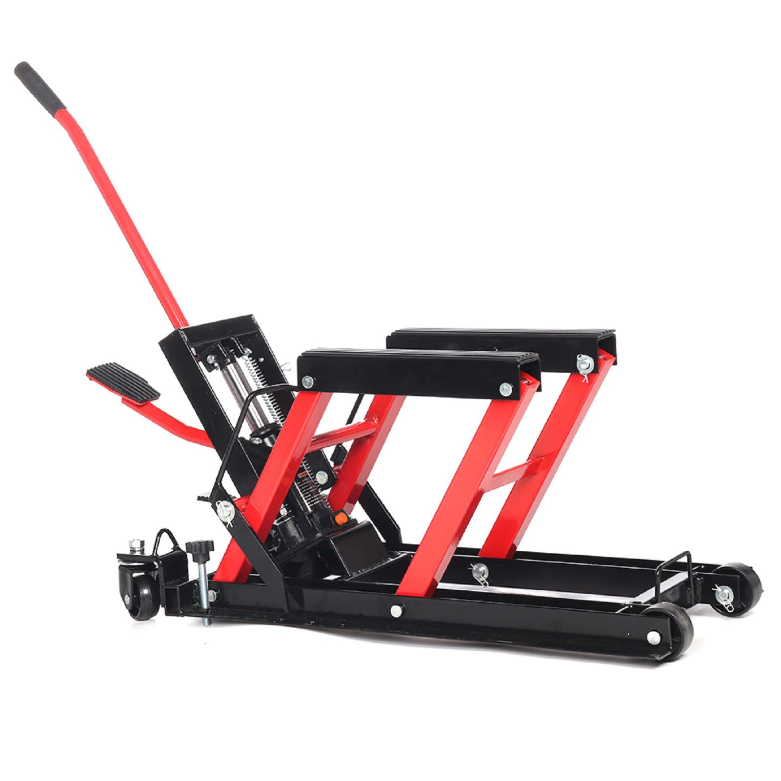 Trintion Jack Lift Hoist 680kg Hydraulic Motorcycle Hoist Jacks 1500LB ...
