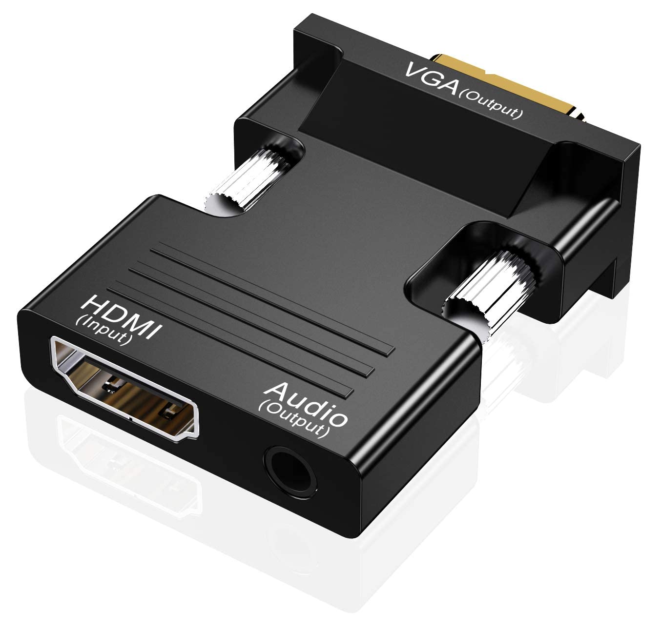 Buy atdaraz HDMI to VGA Adapter,HDMI to VGA Audio Output Cable Computer ...