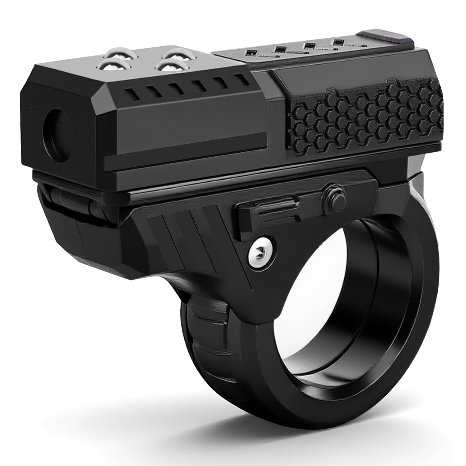 3D Fidget Slider Gun Toys, EDC Fidgets Cliker Pistol Toy, Fidget Ring ...