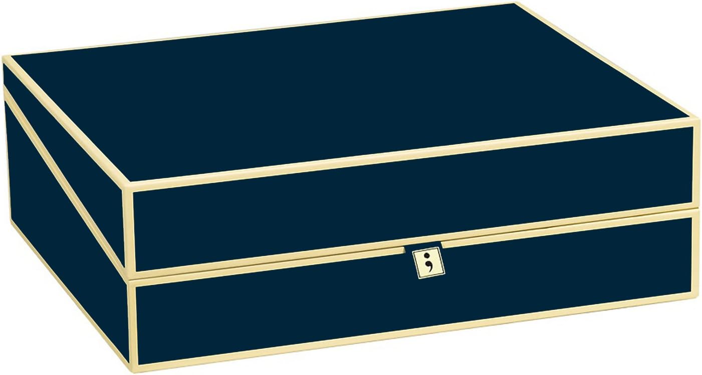 Amazon.com : Semikolon Letter Size / A4 Size Document Storage Box ...