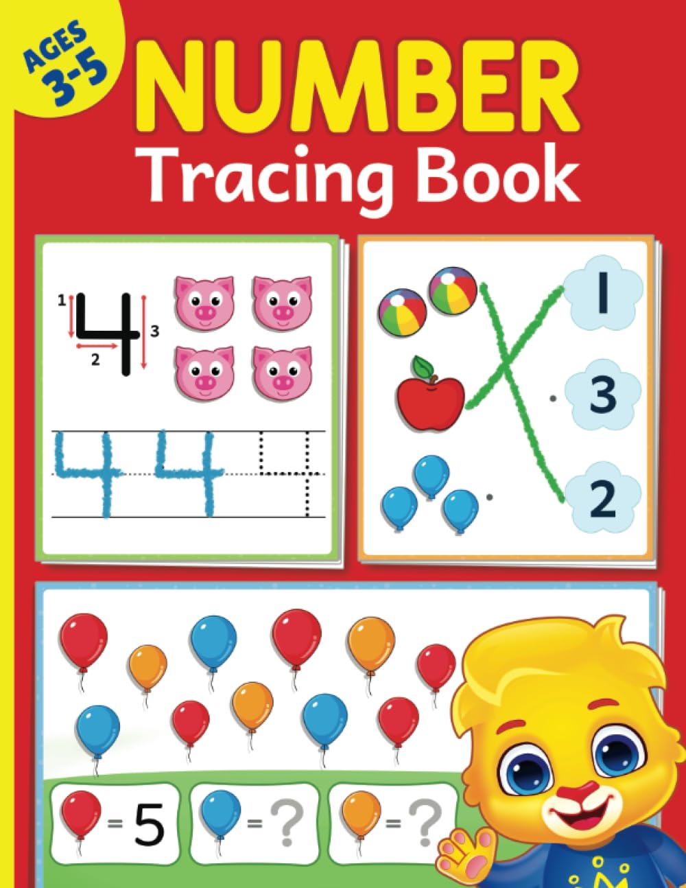 Snapklik.com : Number Tracing Book For Kids Ages 3-5: Learn To Trace Numbers 1 To 20 Number ...
