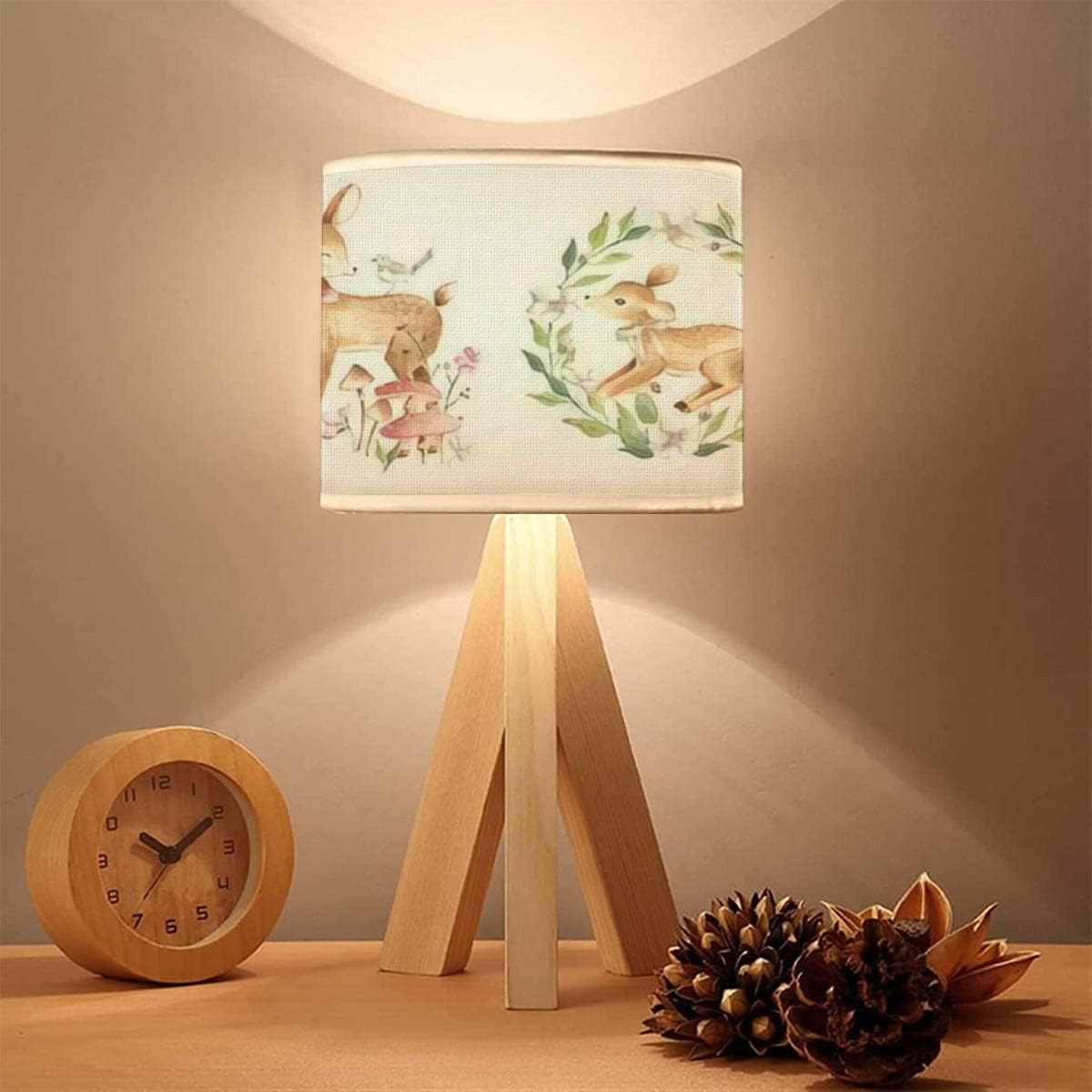 Small Lamp Baby Deer woodland watercolor fawn forest animals for ...