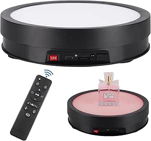 Amazon.com: Motorized Rotating Display Stand Remote Control, Electronic ...