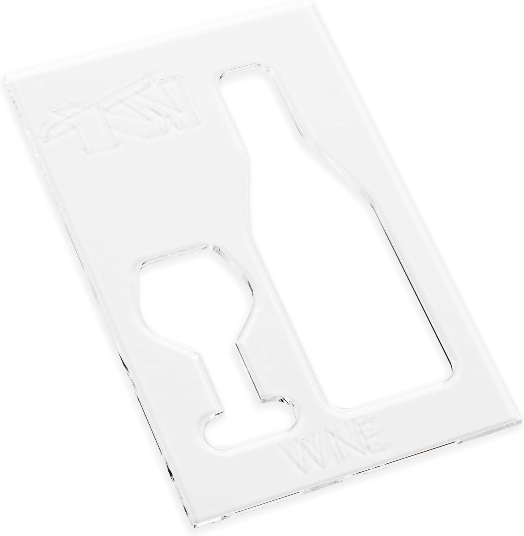 Amazon.com: Wine Glass Router Template, Clear Acrylic Template ...