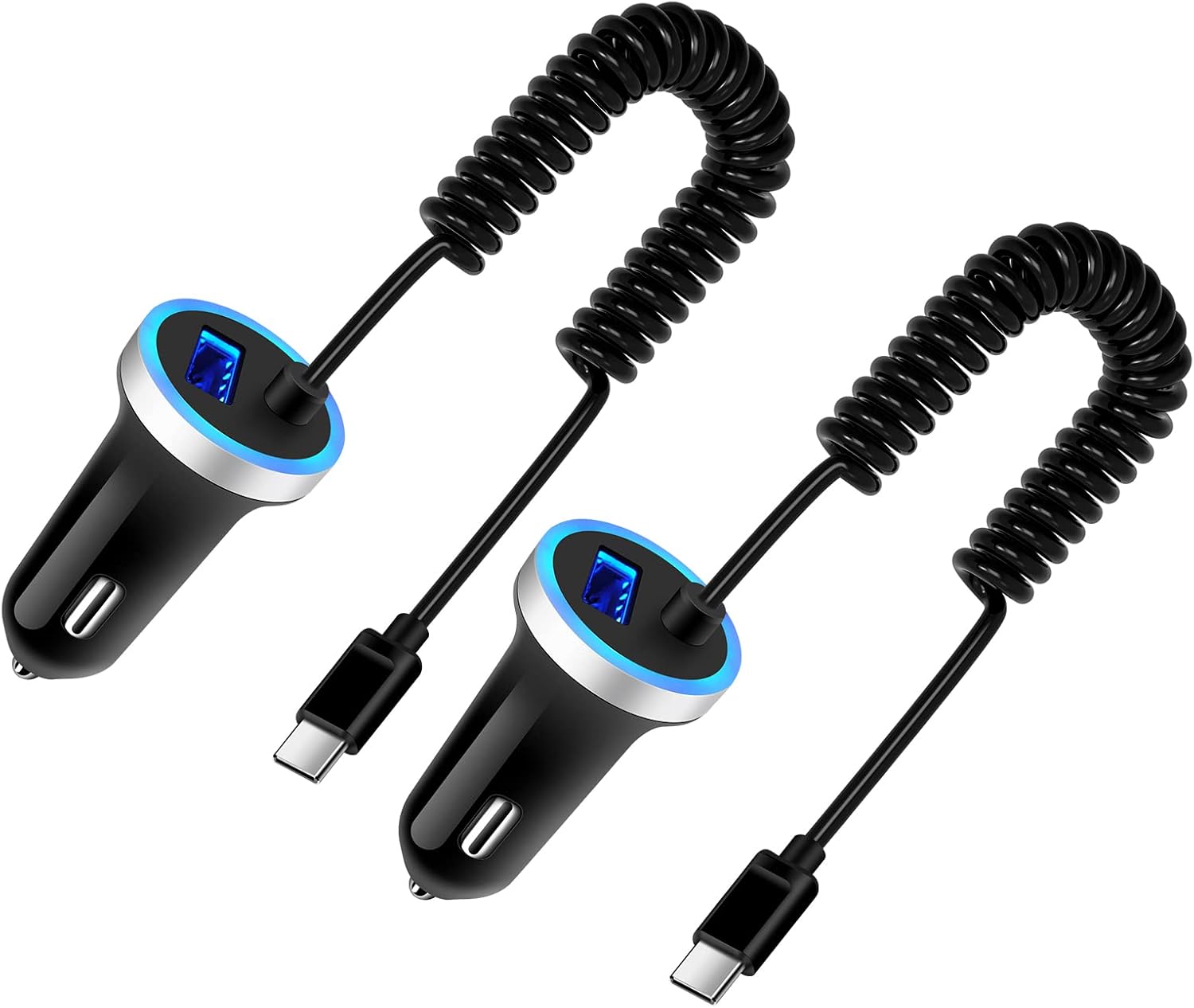 Amazon.com: USB C Pixel 8 7a Car Charger,Fast Android Auto Phone Car ...