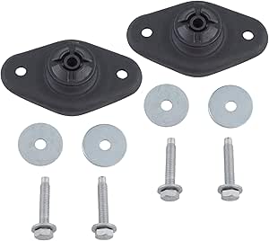 Amazon.com: Shock Mount Kit - Rear - 2 Piece Set - Mechanics Choice for ...