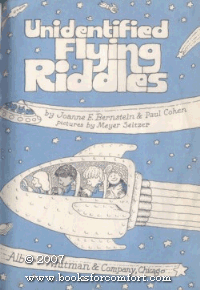 Unidentified Flying Riddles: Amazon.co.uk: Bernstein, Joanne, Cohen ...