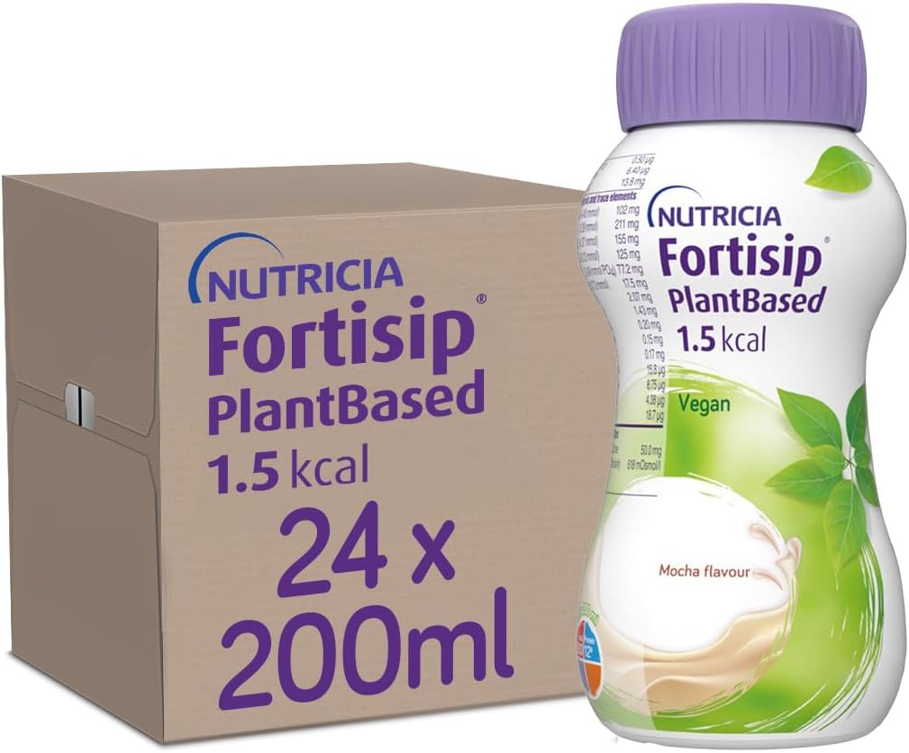 Fortisip Plant-Based Mocha Drink 1.5kl, 200ml, Pack of 24 : Amazon.co ...