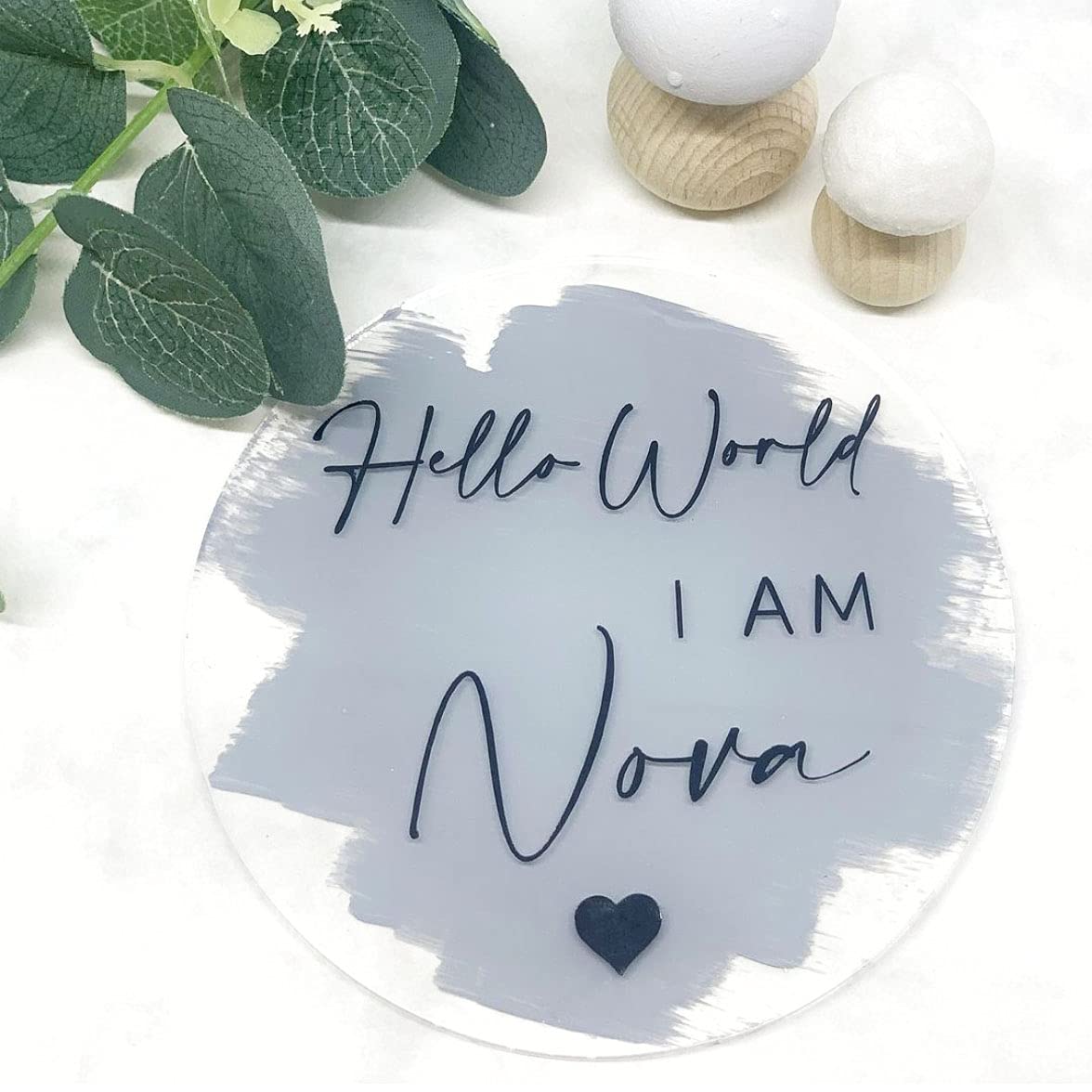 Buy 20 Pieces Clear Circle Acrylic Sheet 4 Inch Acrylic Plexiglass Disc ...