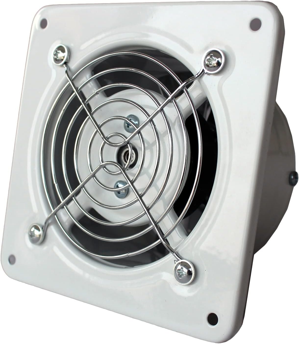 Amazon.com: 4-Inch Exhaust Fan 20W 117 Cfm Through Wall Fan Metal ...