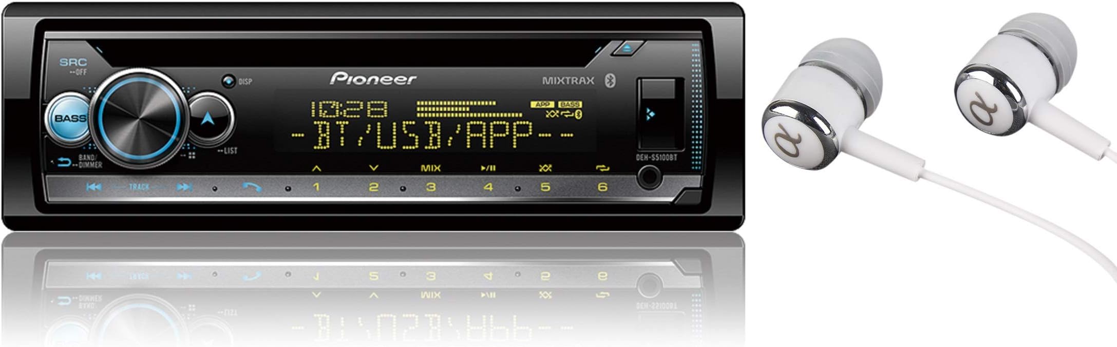 Amazon.com: Pioneer MVH-290BT Vehicle Digital Music Player Receivers ...
