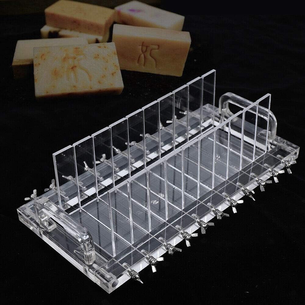 Amazon.com: Acrylic Handmade Soap Cutter Machine, 1.18inch Transparent ...