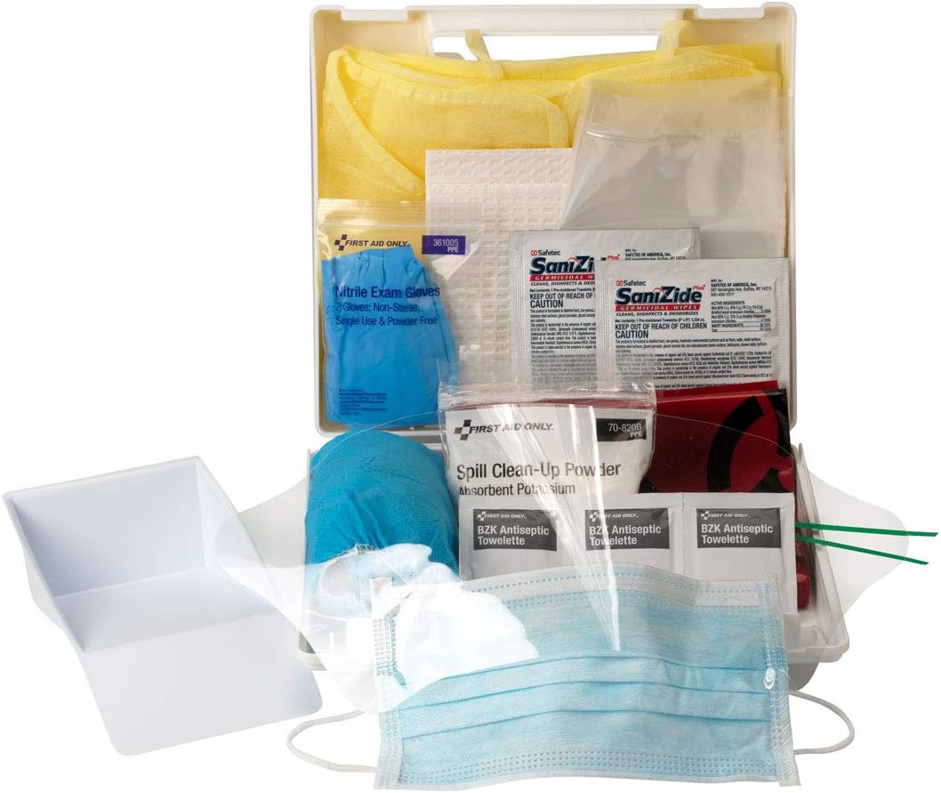 Amazon.com: Safetec Universal Precaution Compliance Kit (Poly Bag ...